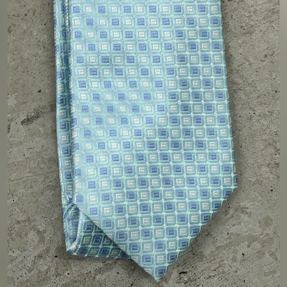 Vintage | Accessories | Vintage Bright Baby Blue Mens Neck Tie Formal ...